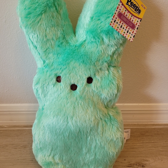 Toys | 17in Shaggyfuzzy Teal Peep Easter Collectible | Poshmark
